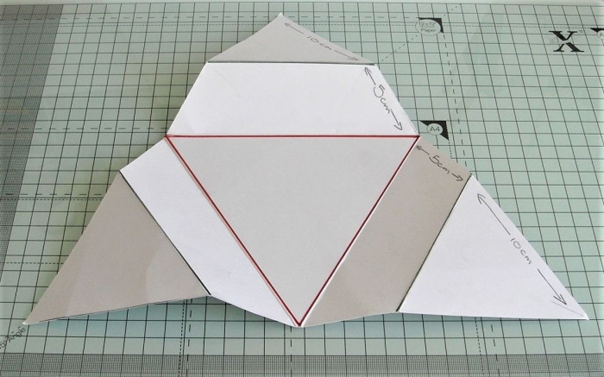Triangle Star Fold Christmas Card Tutorial