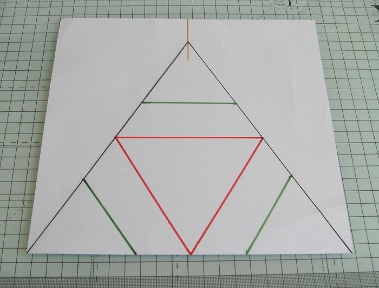 Triangle Star Fold Christmas Card Tutorial