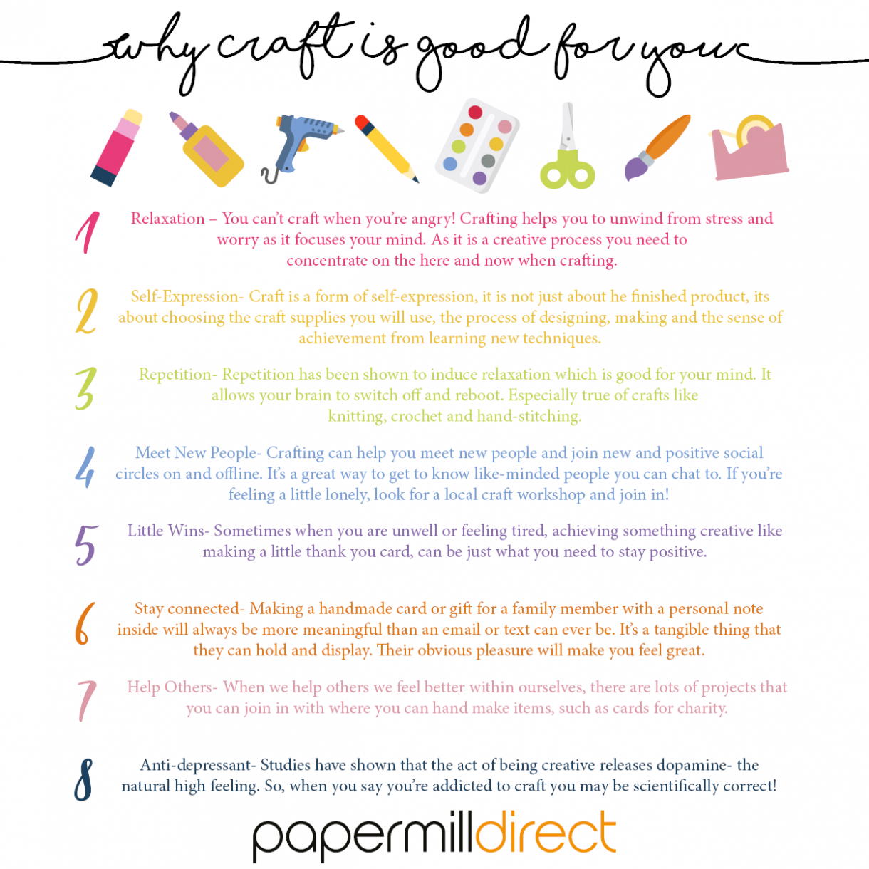 Why Crafting Is Good For You!