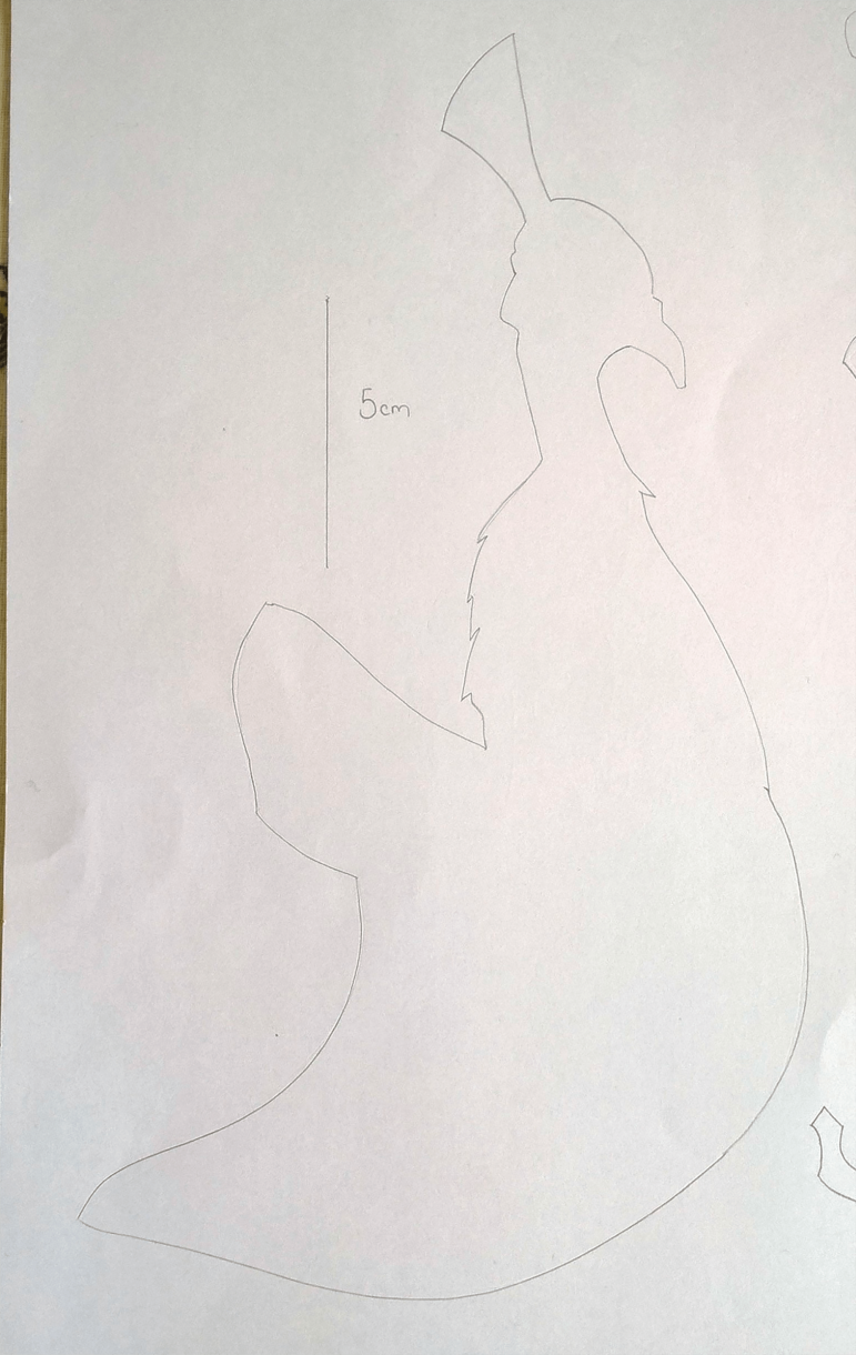 How to make a peacock picture.