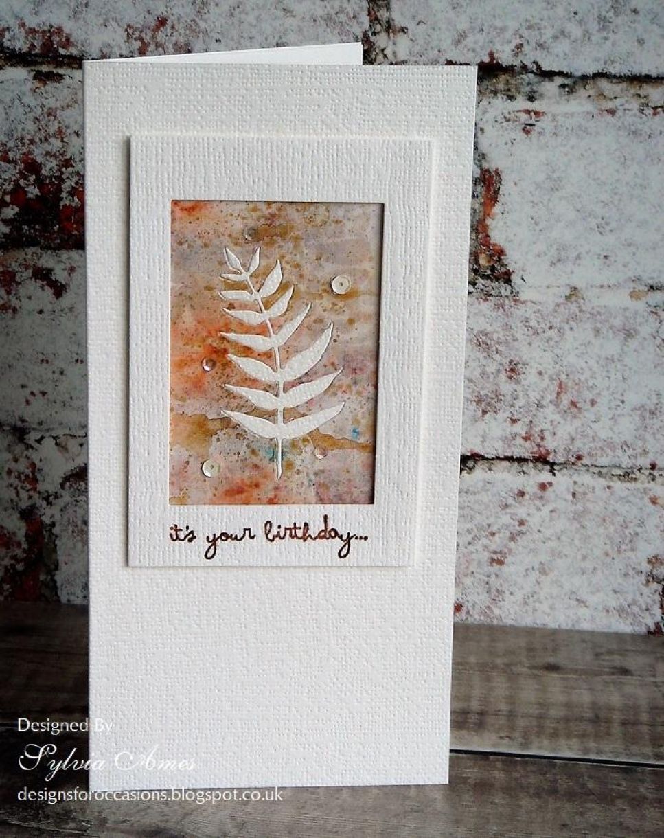 Three Ways With Die Cuts