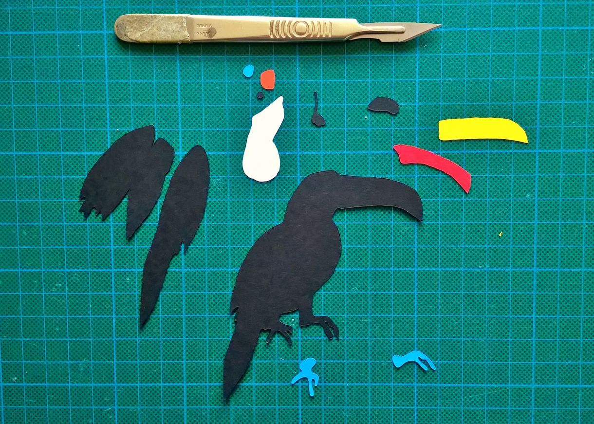 How To Make A Tropical Toucan