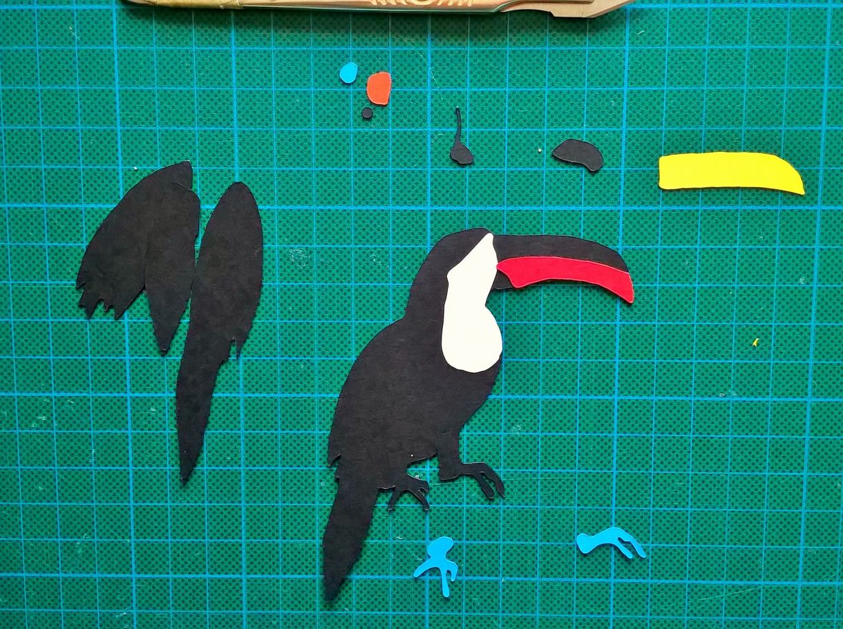 How To Make A Tropical Toucan