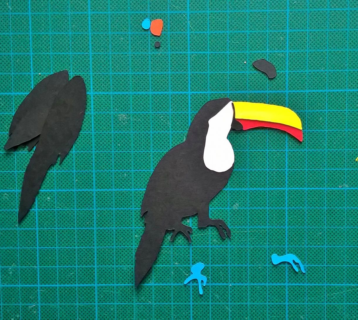 How To Make A Tropical Toucan