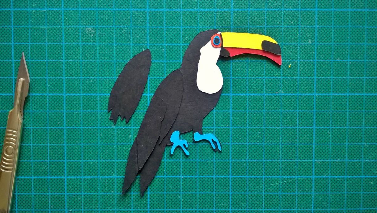 How To Make A Tropical Toucan