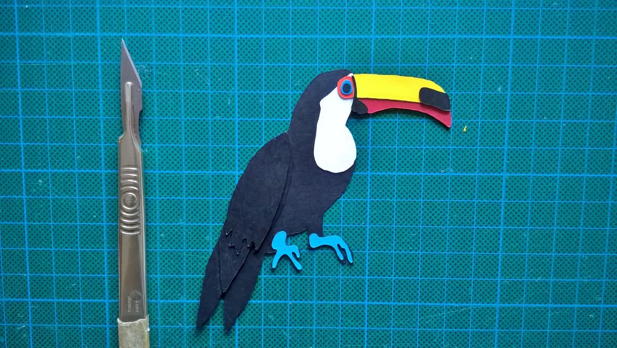 How To Make A Tropical Toucan