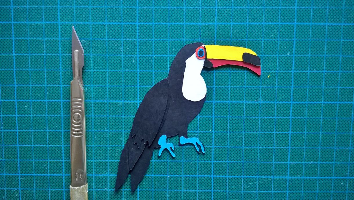 How To Make A Tropical Toucan