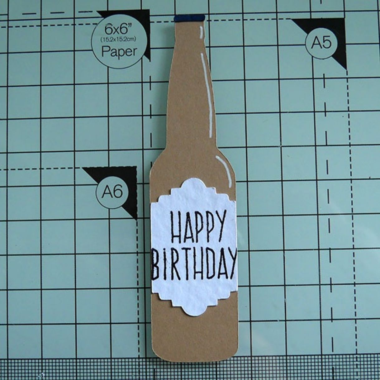 How To Make A Birthday and Brew Card