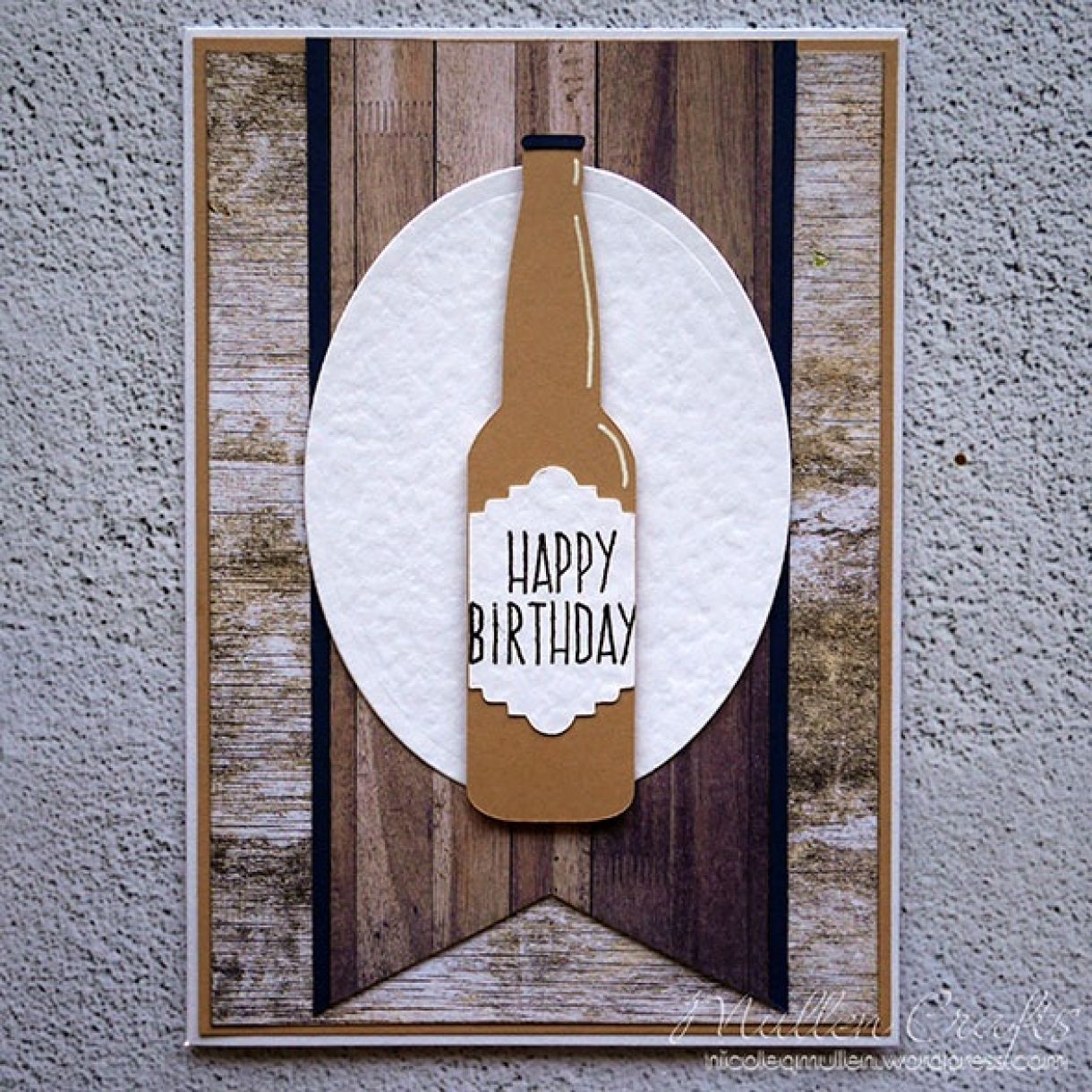 How To Make A Birthday and Brew Card