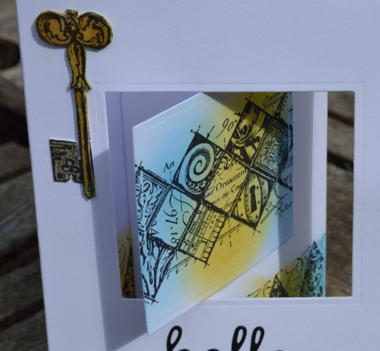 How To Make A Pop Out Swing Card