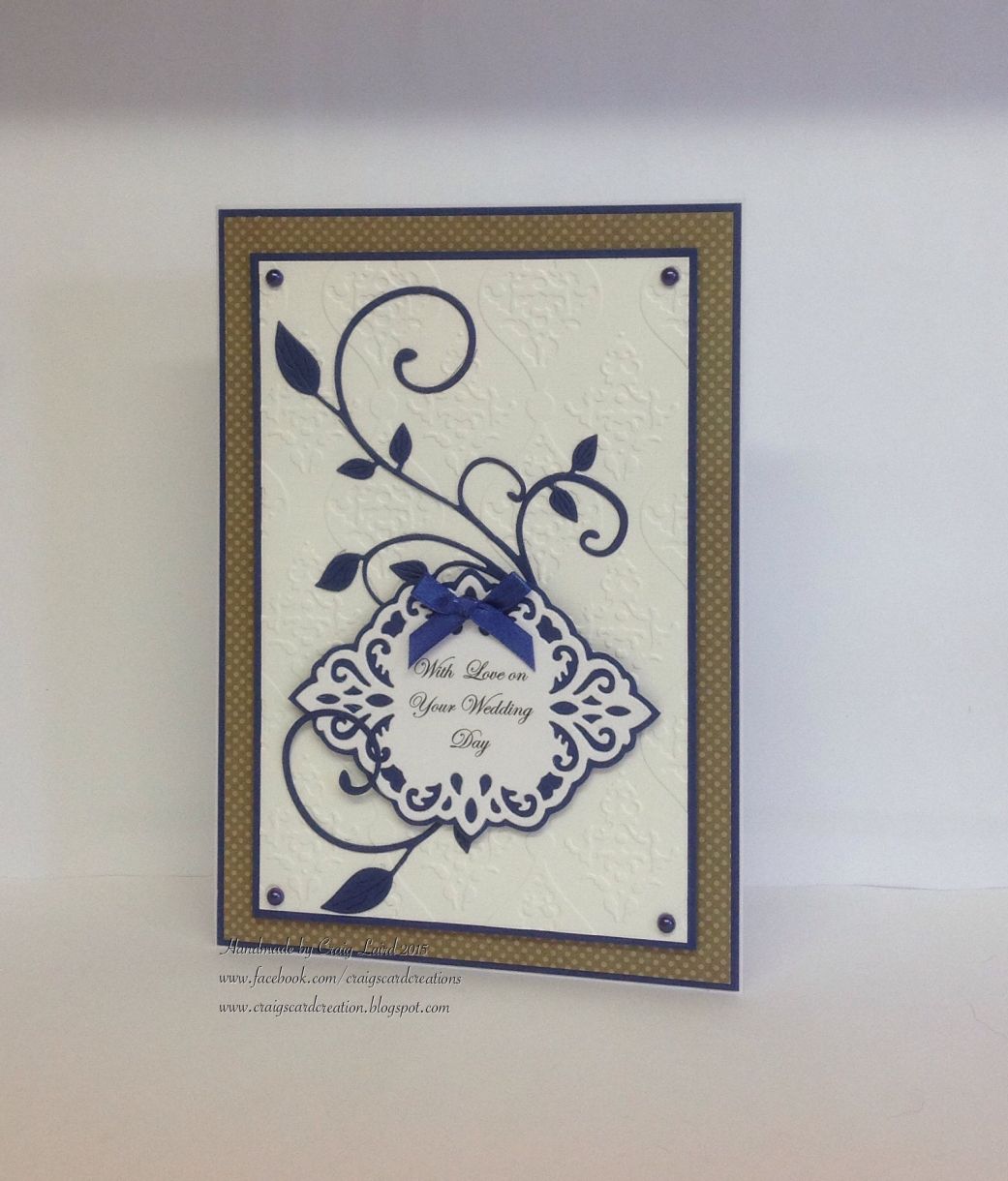 A Handmade Wedding Card Tutorial