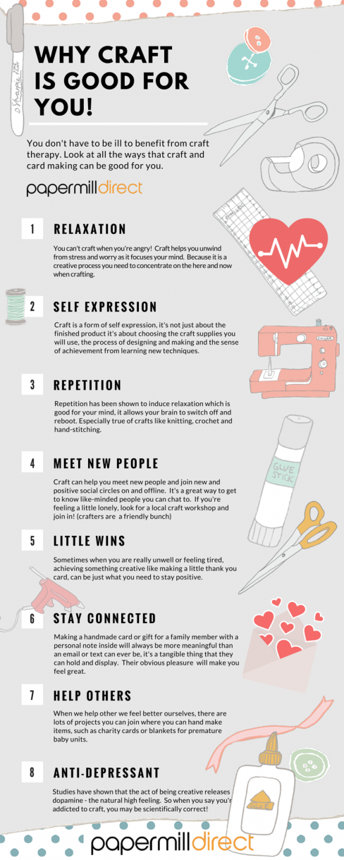 Why Craft and Card Making are Good for You!