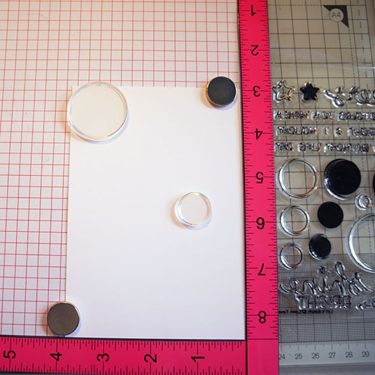 Stamping Technique - Bokeh Birthday Card