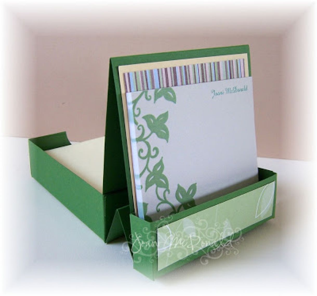 DIY Desk Tidy and Draw Dividers