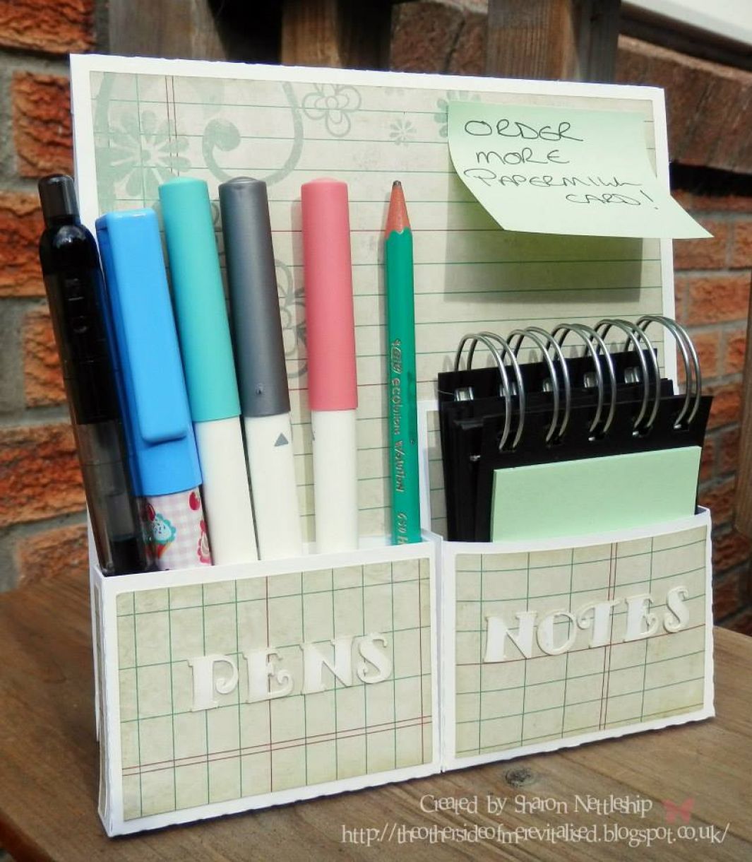 DIY Desk Tidy and Draw Dividers