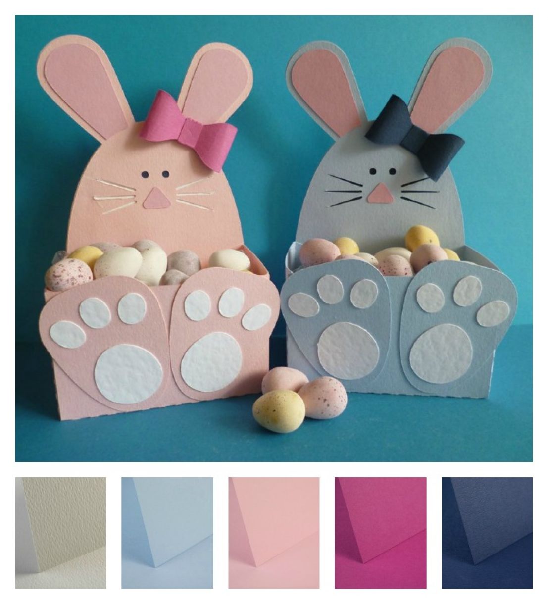 Easter Bunny Gift Boxes | Crafting Easter Gift Boxes