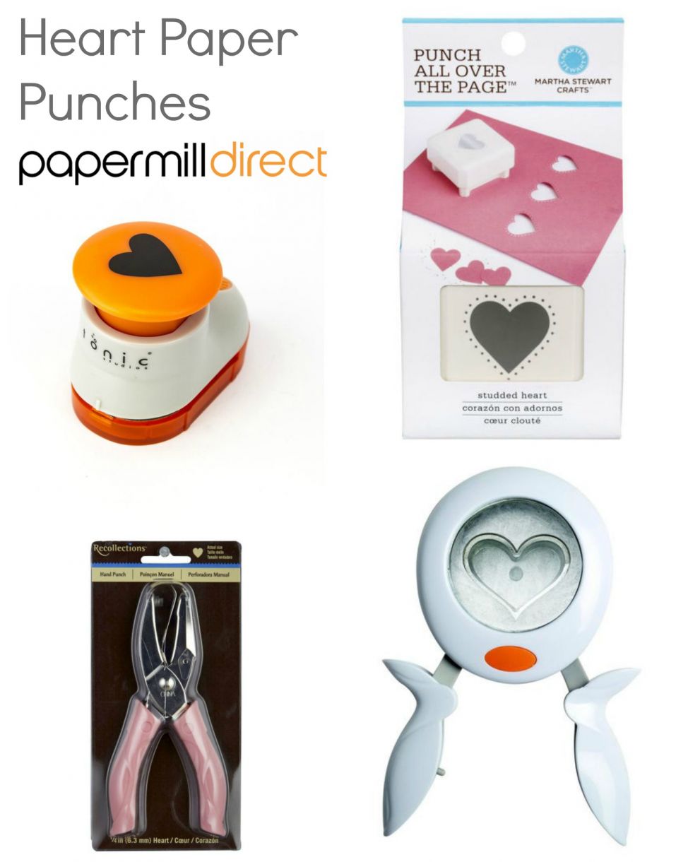 Heart Shaped Paper Punches