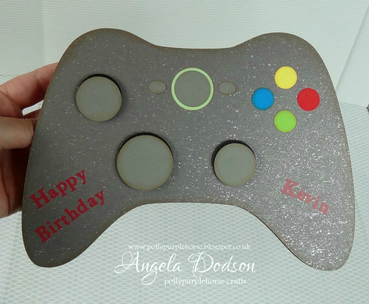 Game Controller Birthday Card