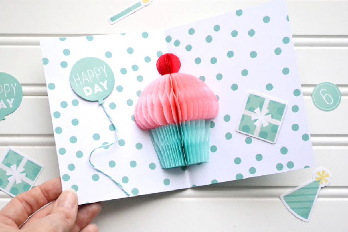 How to Make a Pop Up Cake Card