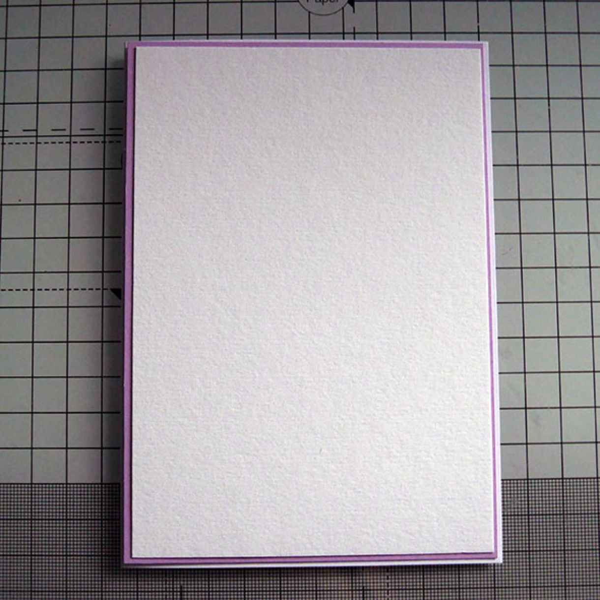 Negative Die Cutting Idea - Giraffe Baby Card