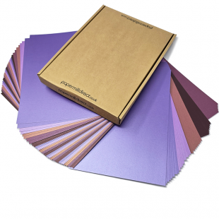 Pearlised Card Packs | A Wide Range of Pearlised Paper Colours & Sizes